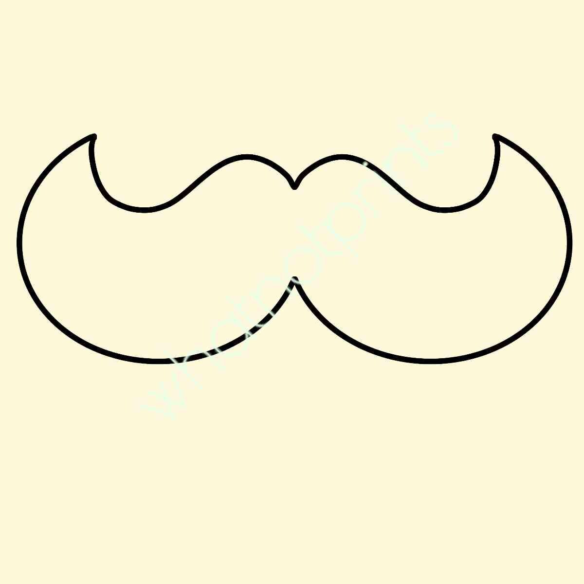 Commercial Moustache PNG Transparent Background Instant Digital ...