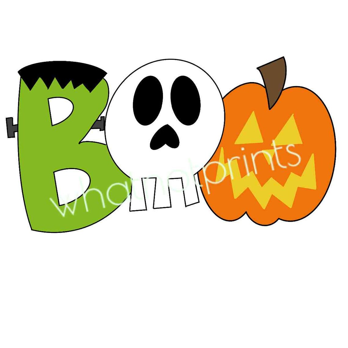 Boo Halloween PNG Shirt Design or Clipart Transparent Background ...