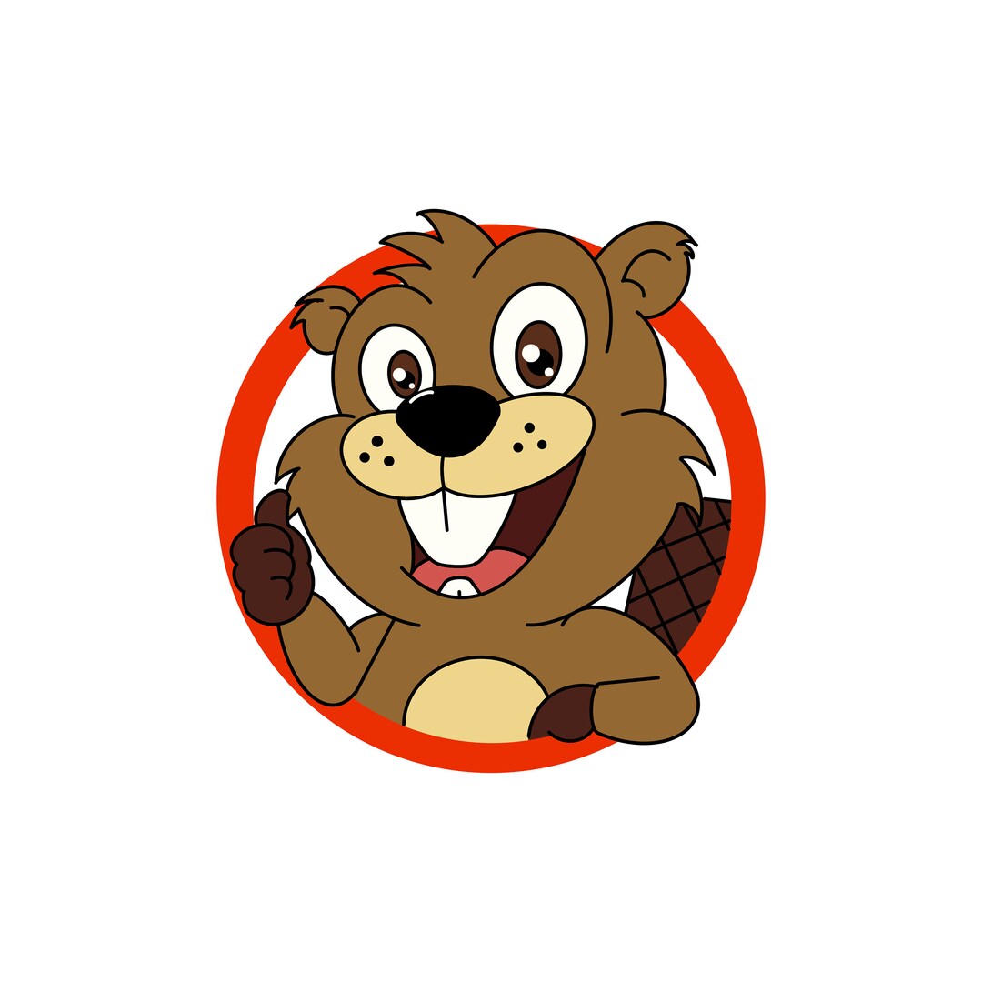 Commercial Use Transparent Beaver - Etsy