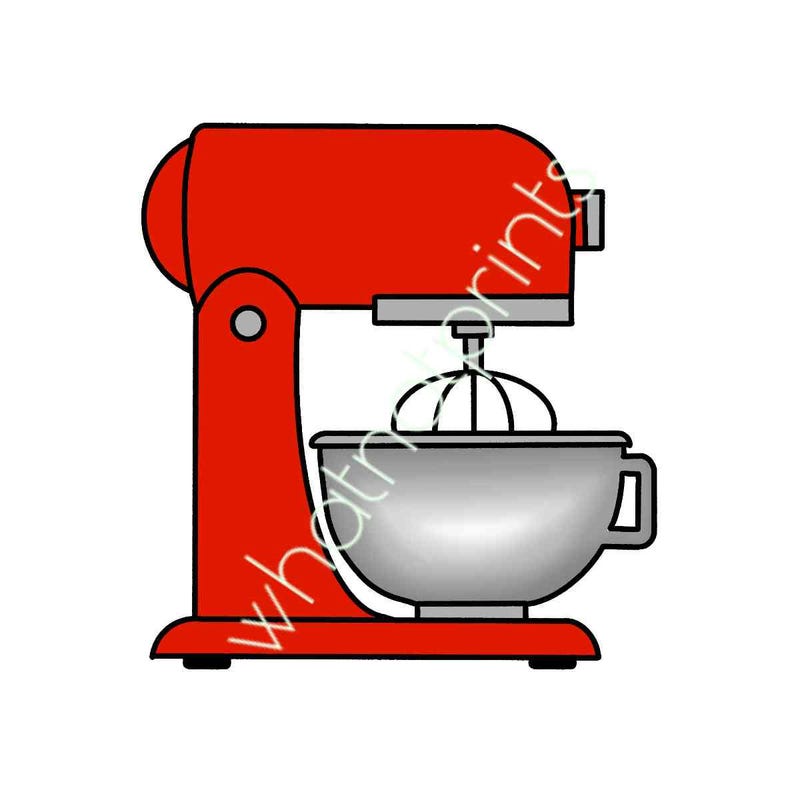 Stand Mixer Clipart - Etsy