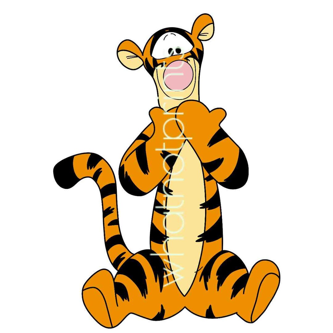Tigger Png Transparent Background Instant Digital Download - Etsy
