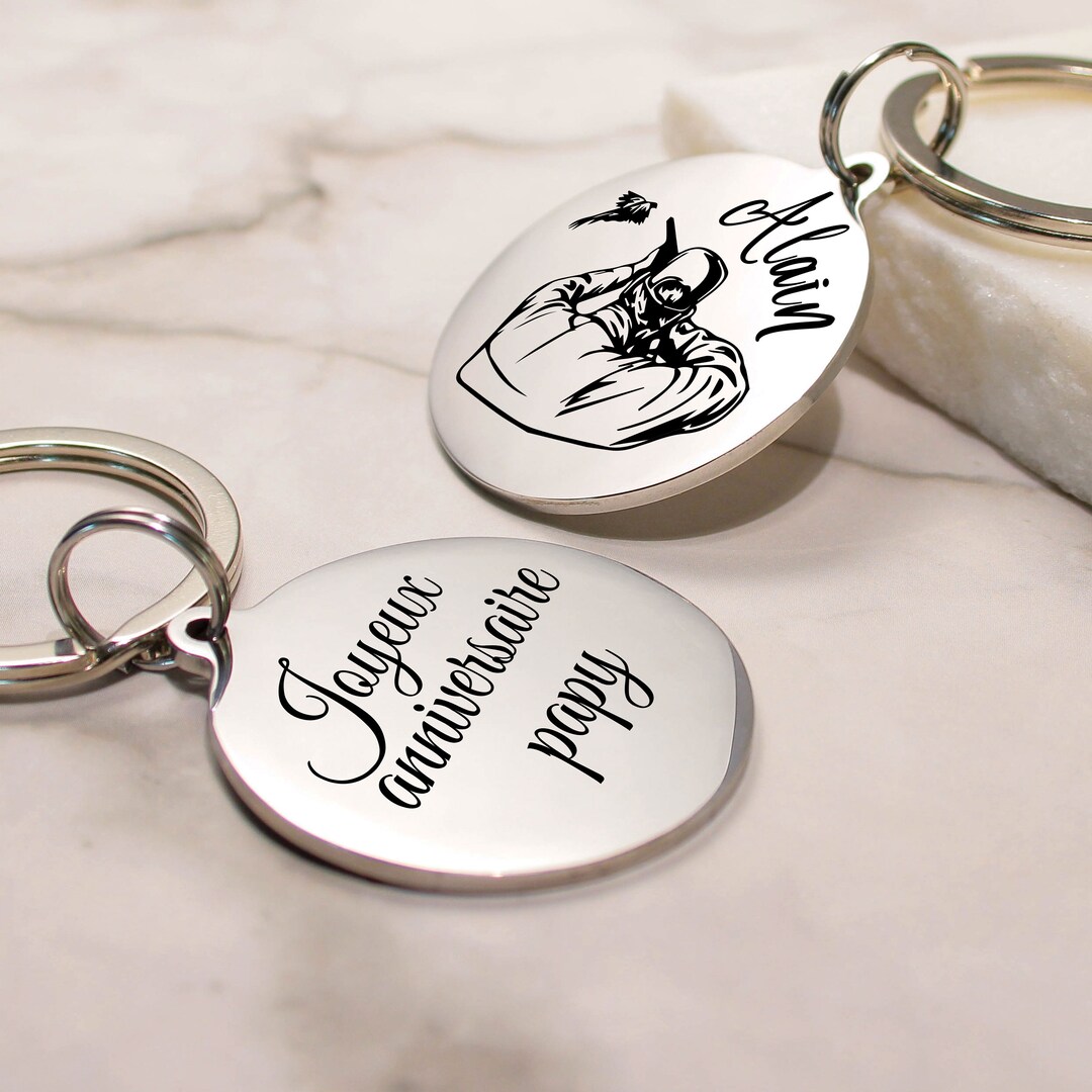 Personalized Hunter Key Ring, Hunter Gift Idea, Hunting Key Ring, Dad ...