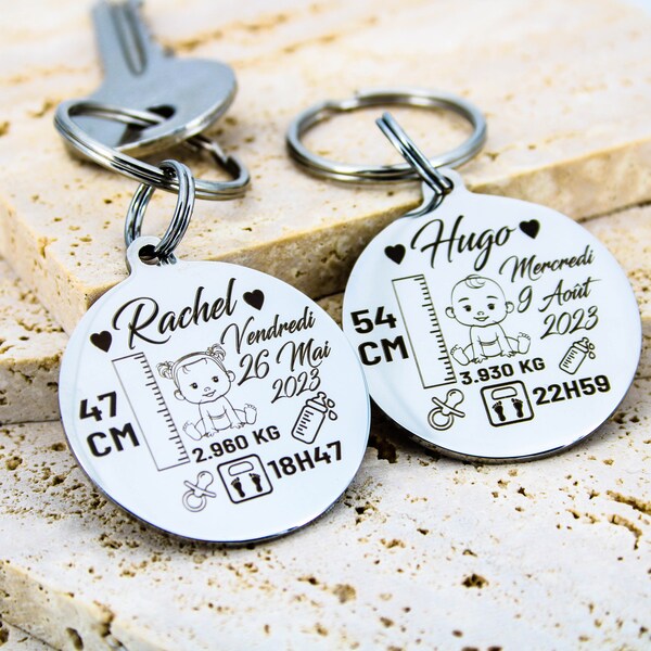 Baby Shower Keychain - Etsy