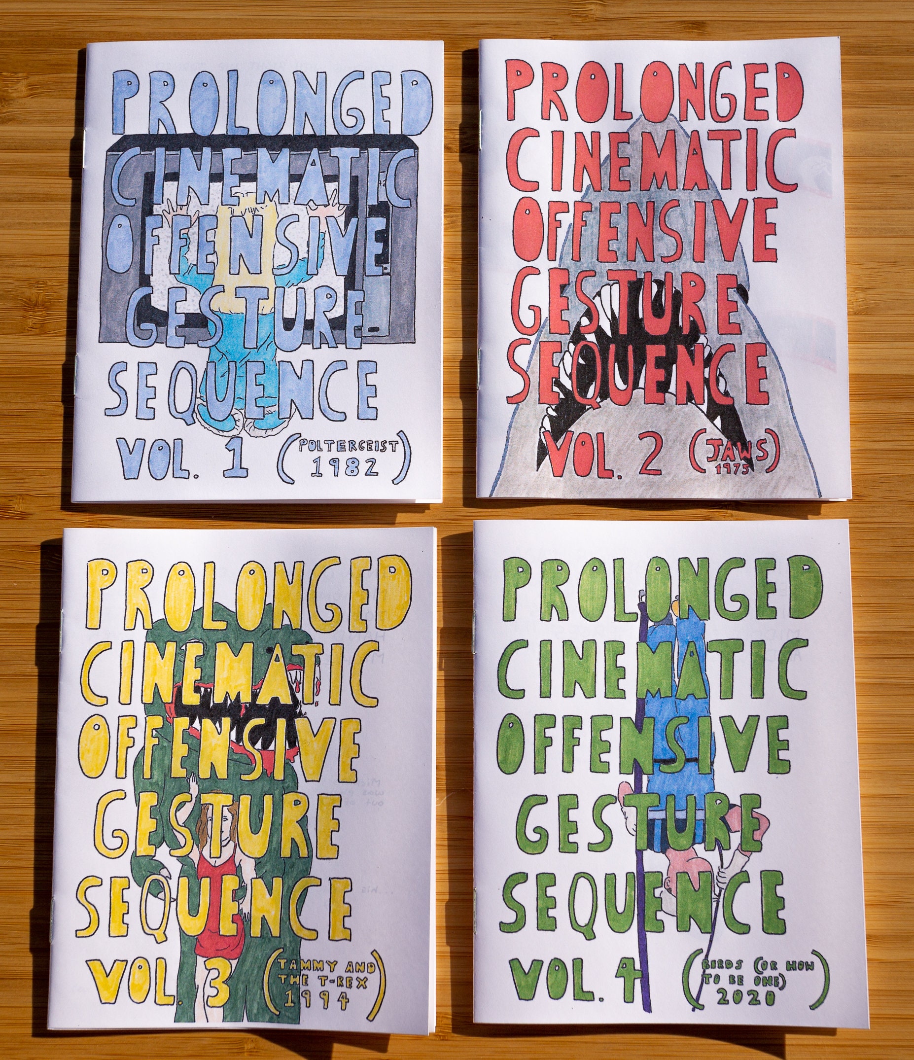 FILM ZINE - Prolonged Cinematic Offensive Gesture Sequence Vol. 1 ...