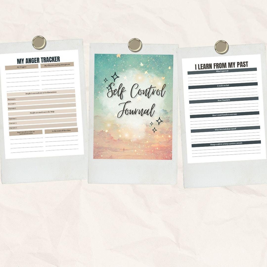 Elf Control Journal – Printable Journal for Mindful Self-discipline ...