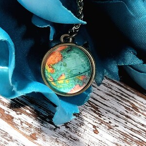 Luminous Earth Necklace, Glow in the Dark Jewelry, Exploration ...