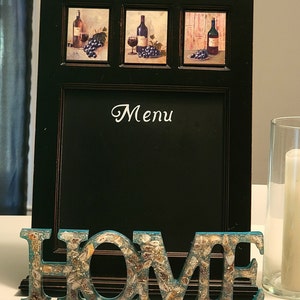 Seashell Decor Home Sign, Tropical Centerpiece, Handmade Beach Inspired ...