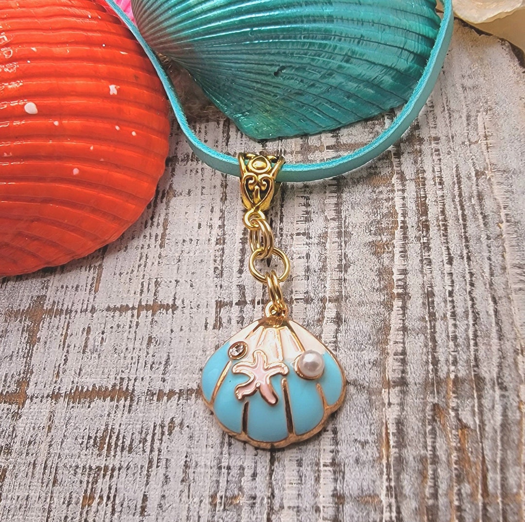 Handcrafted Clamshell & Pearl Choker, Beach-inspired Jewelry With ...