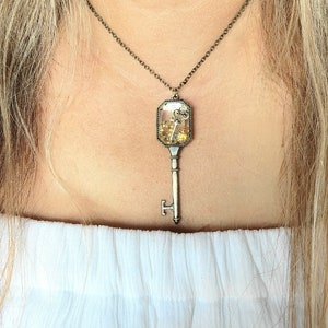 Vintage Inspired Skeleton Key Necklace Old World Design - Etsy