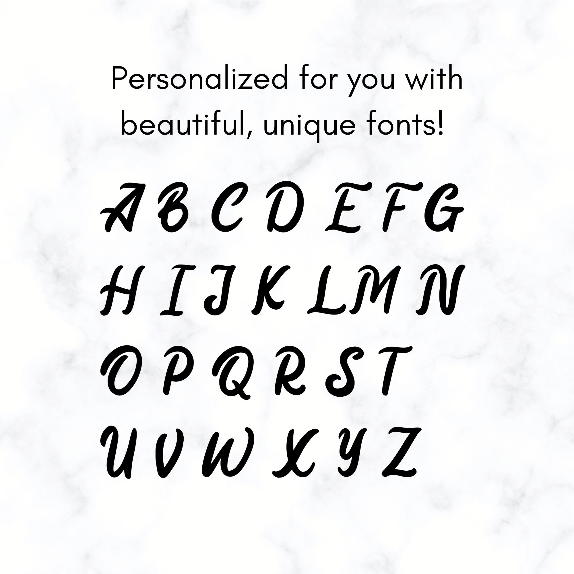 Customized Alphabet Names SVG PNG DXF Personalized Name Cut File ...