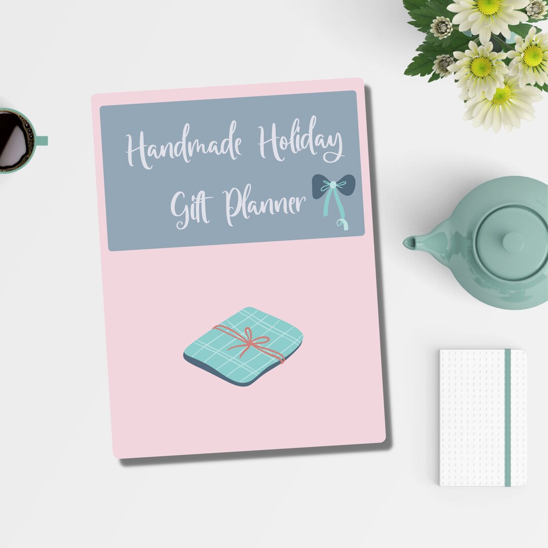 PRINTABLE Holiday Gift Planner - Sewing Project Planner - Handmade Gift ...