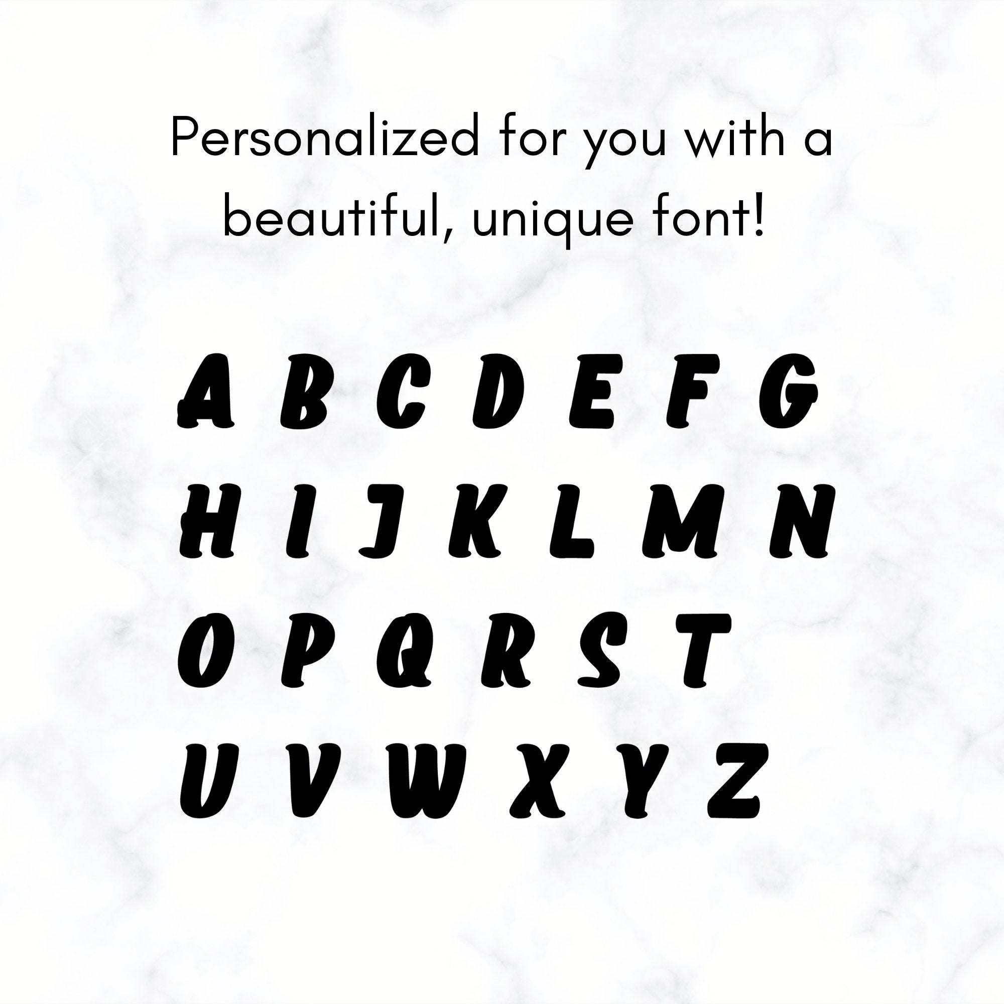 Customized Alphabet Names SVG PNG DXF Personalized Name Cut File ...