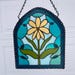Doodle Daisy Stained Glass Window Panel - Etsy