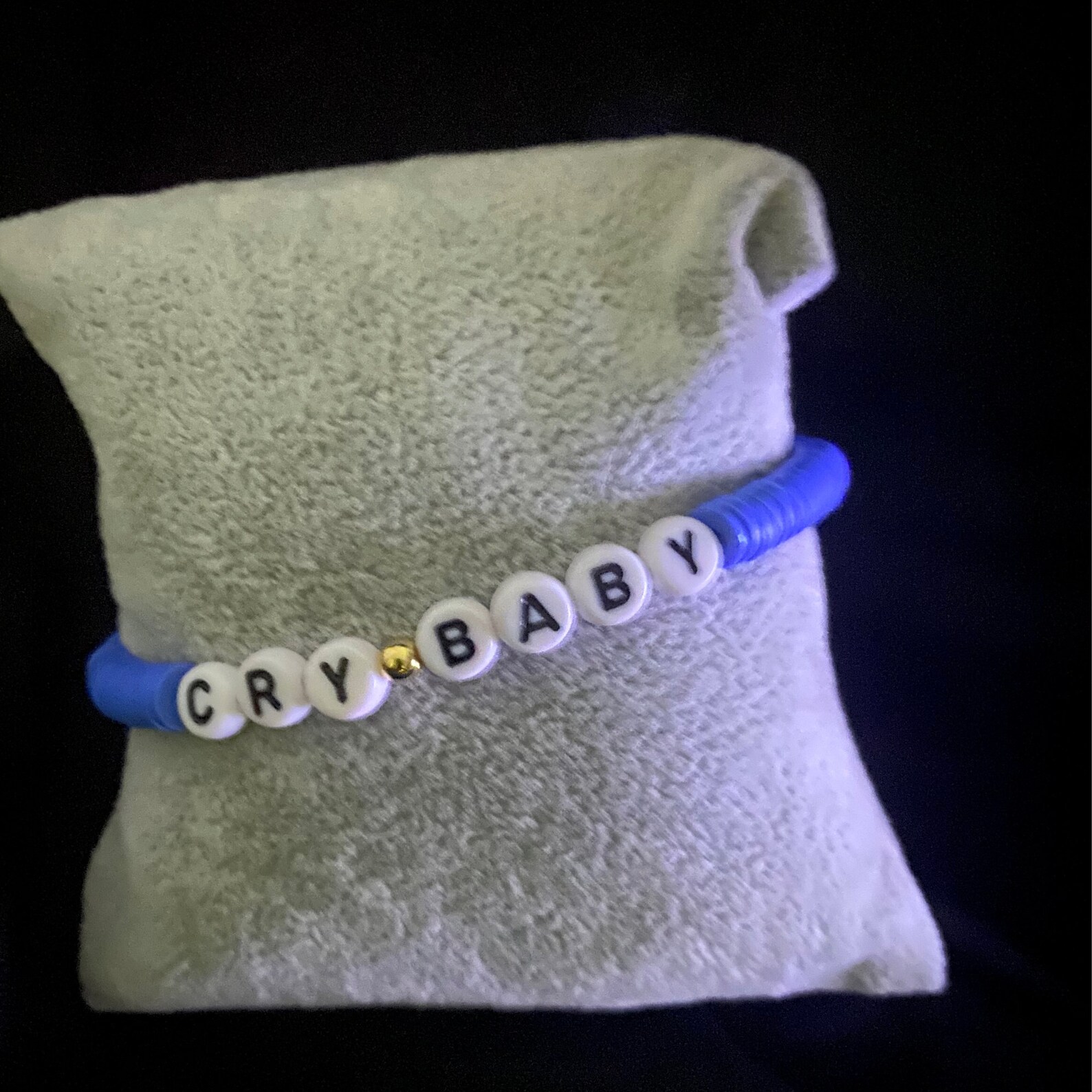 Cry Baby Bracelet|custom Bracelet| Heishi Bracelet|clay Bead Bracelet ...