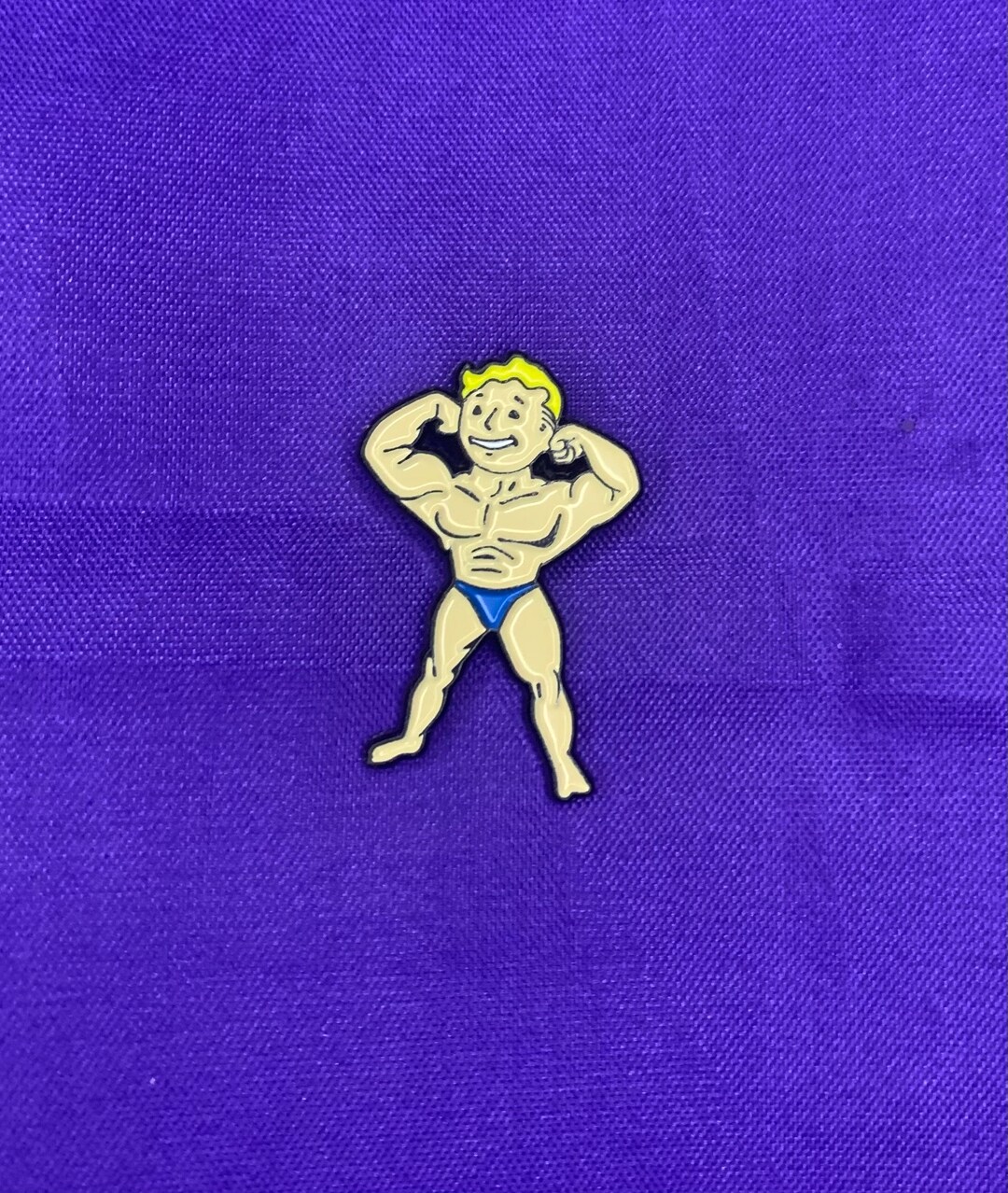Fallout Vault Boy Enamel Pin Gamer Gift Buff Fallout Boy Hard Enamel ...