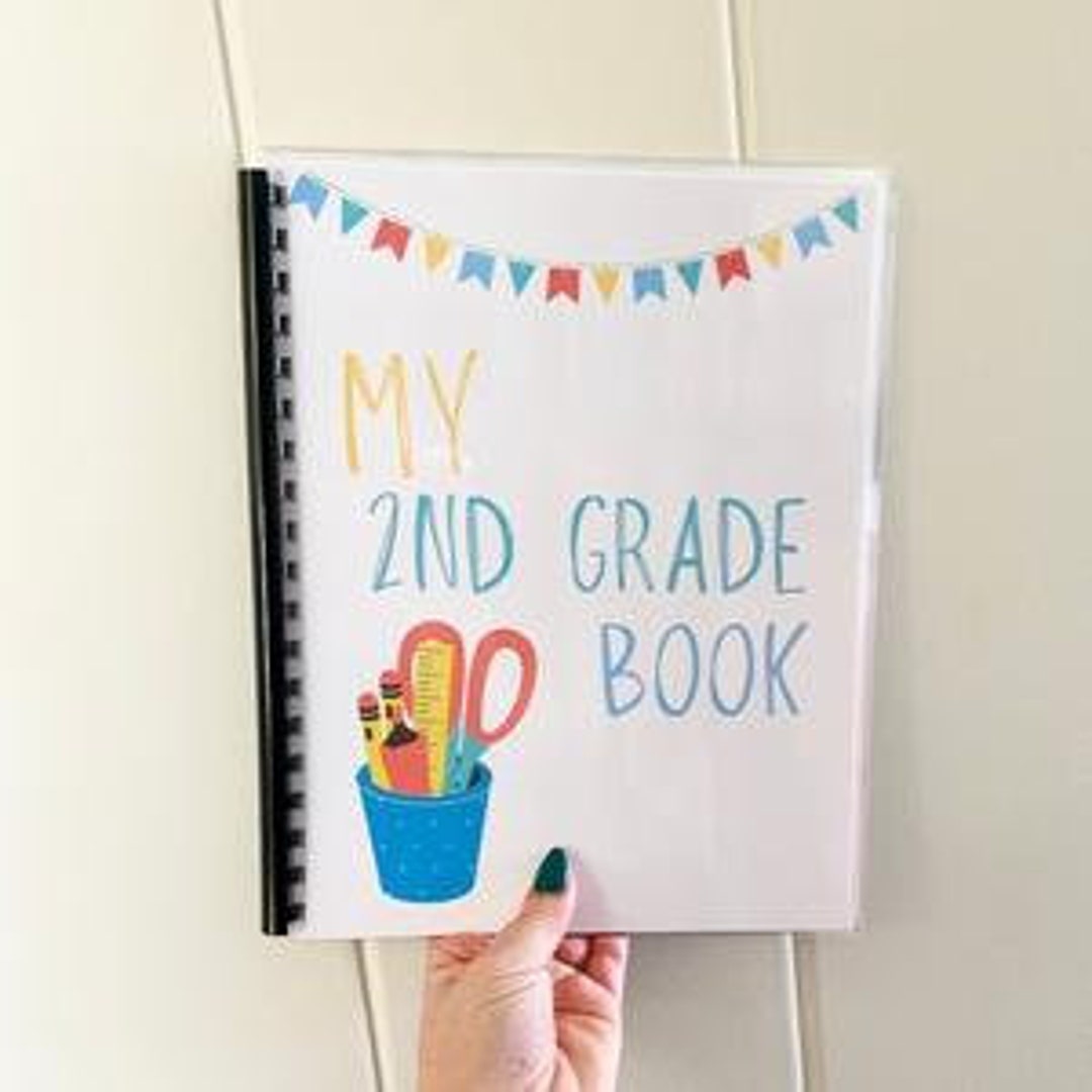 2nd Grade Learning Book, Learning Books, Busy Books - Etsy