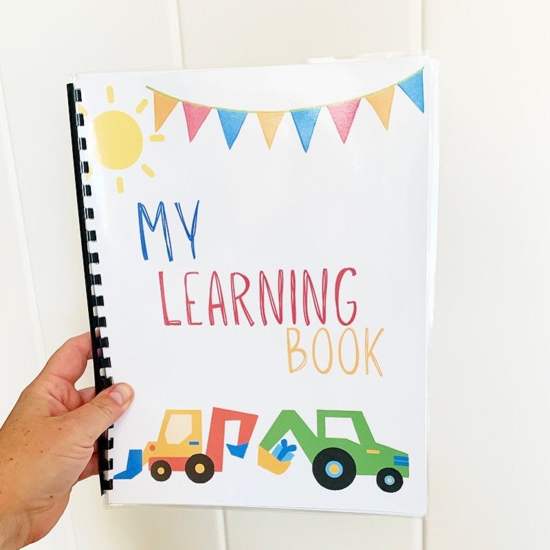 Preschool Learning Binder - Etsy
