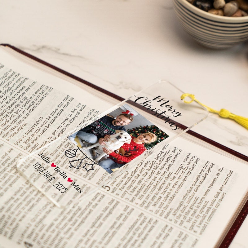 Photo Bookmark - Etsy