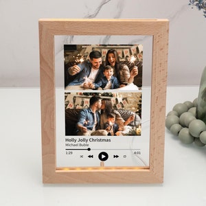 Custom Acrylic Music Plaque Picture Frame, Acrylic Song Photo Frame for ...