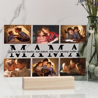 Personalized Mother's Day Photo Collage Gift - #1 MUM, Customized Gift ...