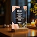 Personalized Wedding Food Menu Sign, Custom Restaurant Accessories ...