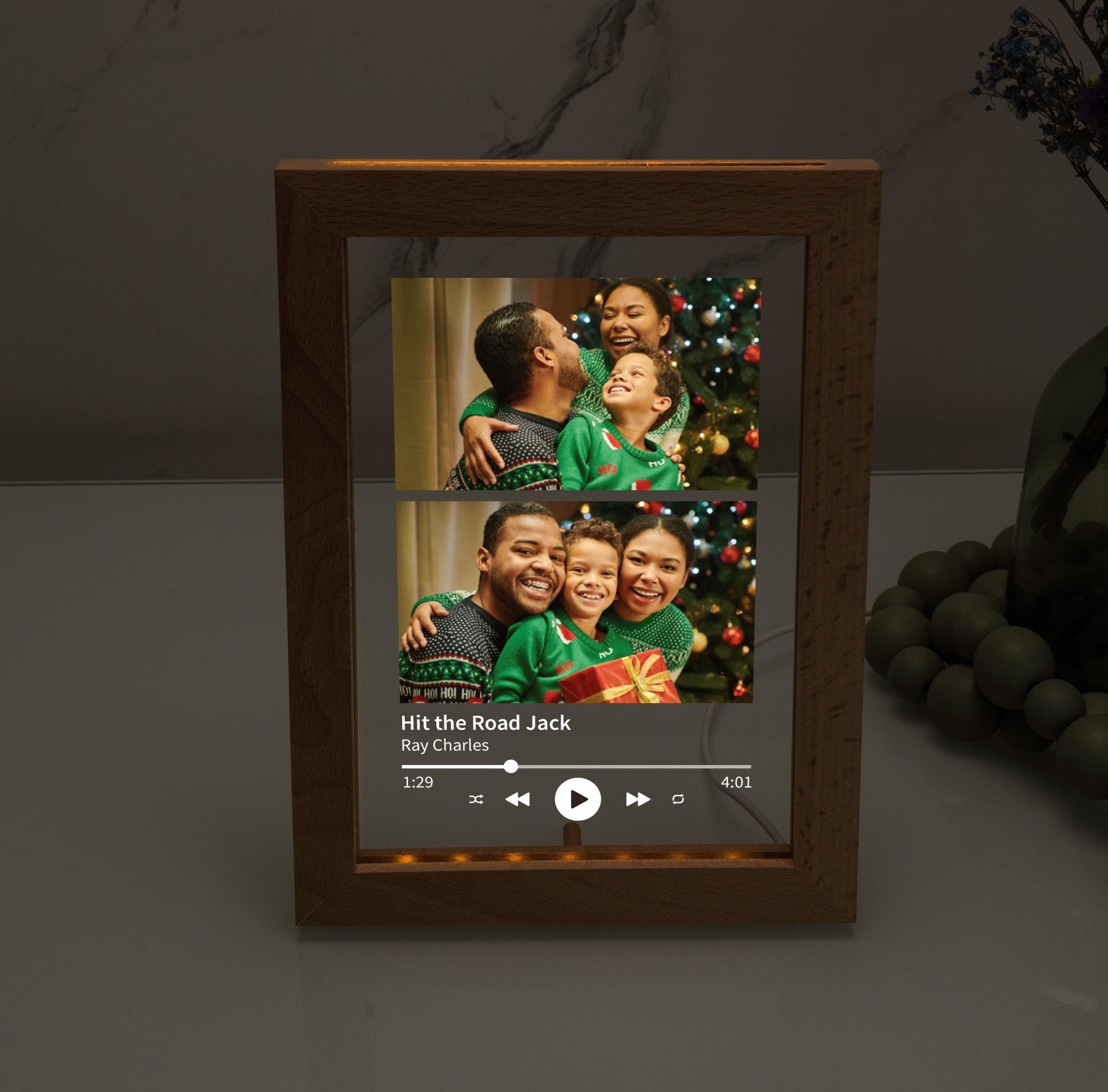 Custom Acrylic Music Plaque Picture Frame, Acrylic Song Photo Frame for ...