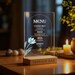 Personalized Wedding Food Menu Sign, Custom Restaurant Accessories ...