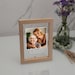 Acrylic Picture Frame With Light, Personalized Stand, Christmas Gifts ...