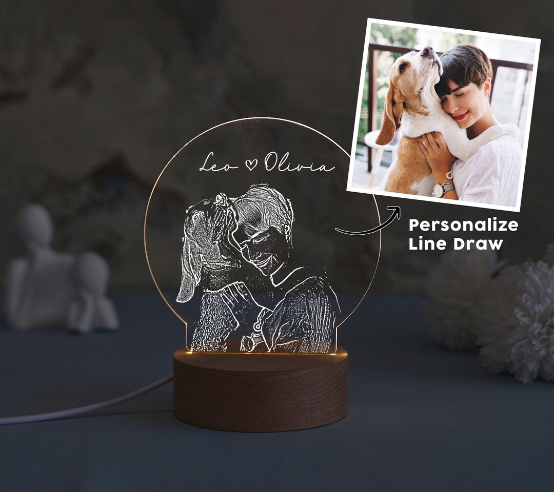 Personalized Couple Picture Stand, Valentines Gifts, Custom Family ...