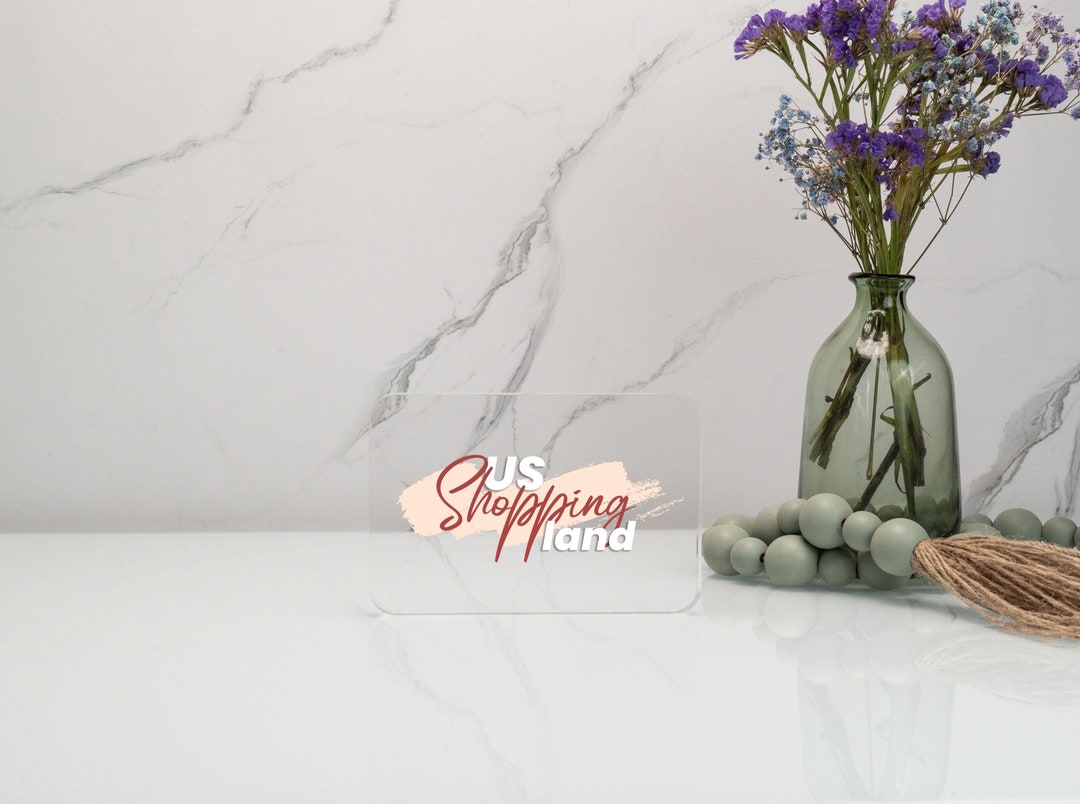 Custom Acrylic Business Logo Sign, Personalized Company Logo Stand ...