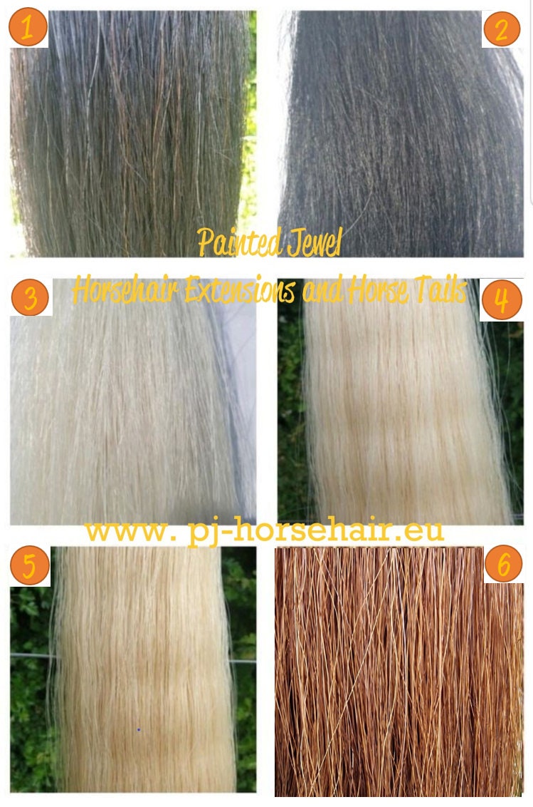 Tail Toupee Horse Hair Horse Tail Black Fox Fake Tail Black Sorrel ...