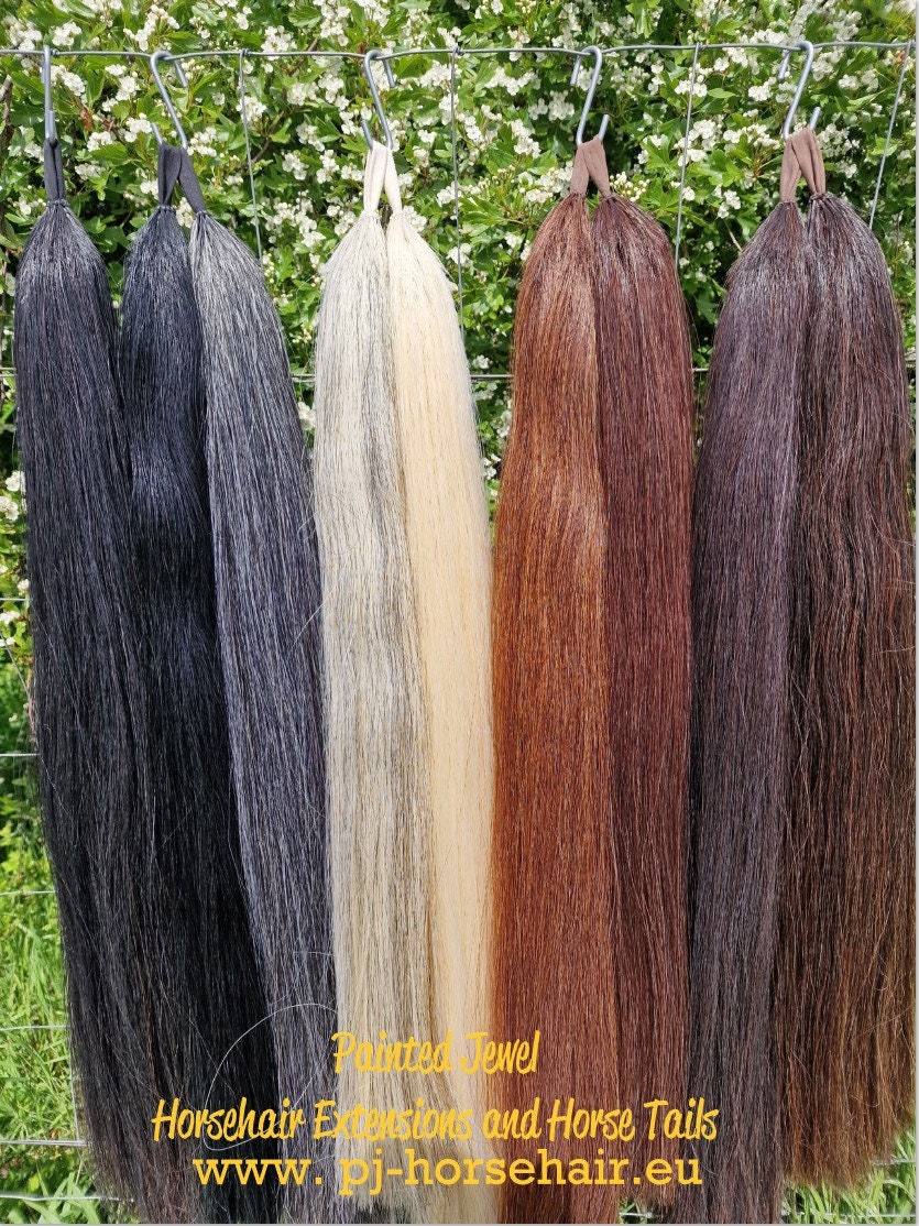 Tail Toupee Horse Hair Horse Tail Black Fox Fake Tail Black Sorrel ...