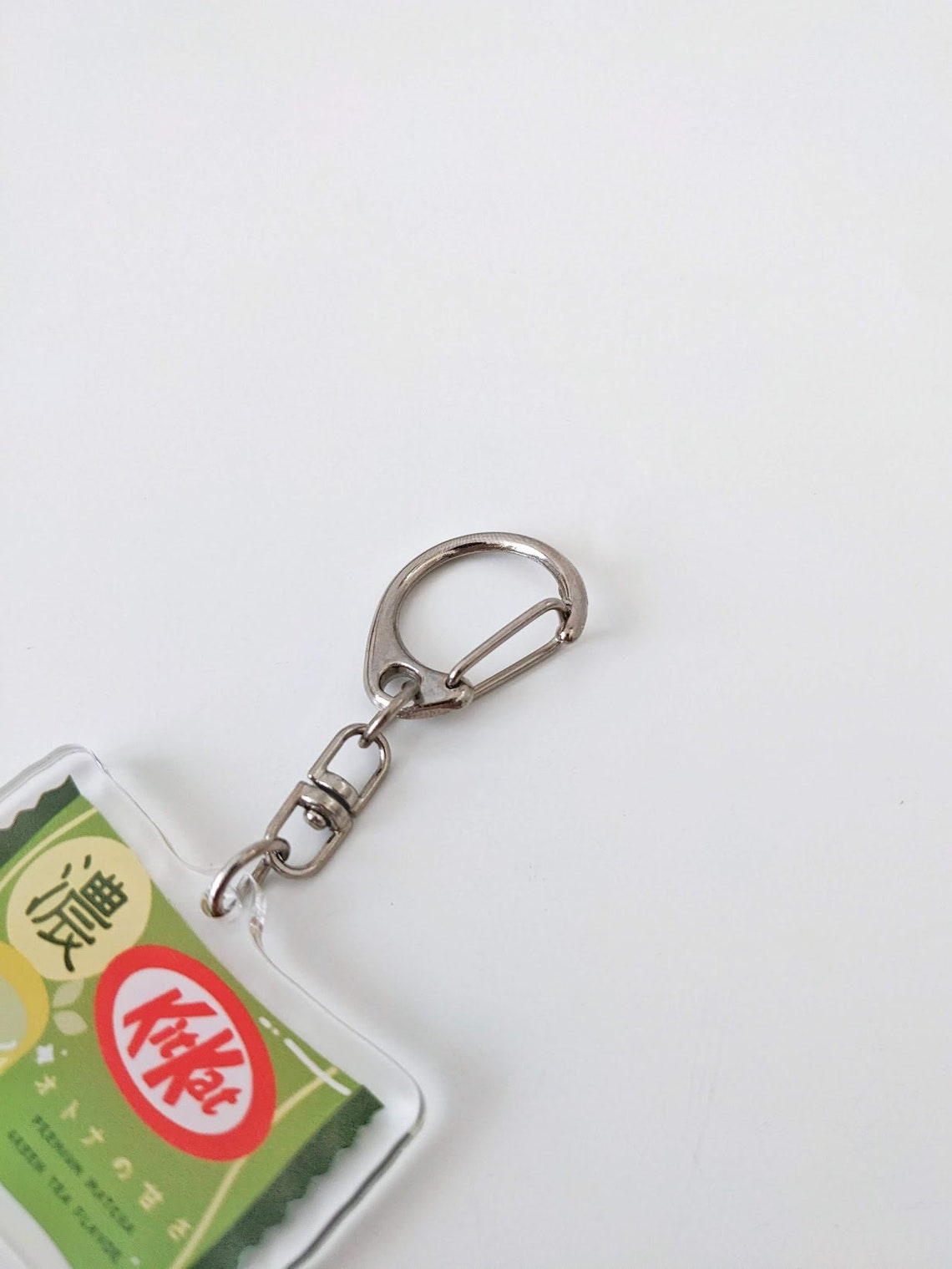 Matcha Kikat Keychain, Japanese Kitkat, Matcha Dessert, Kawaii Double ...