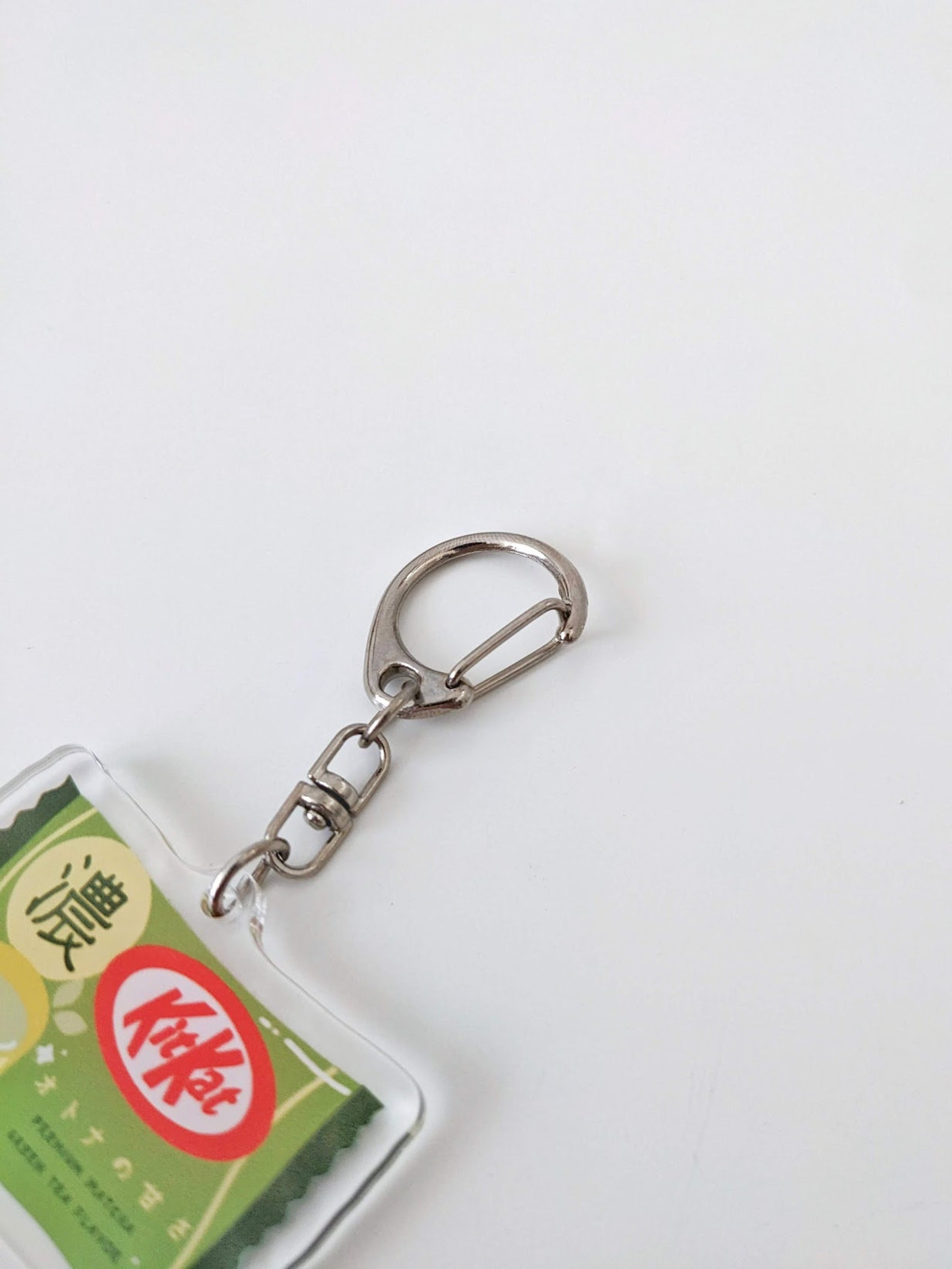 Matcha Kikat Keychain, Japanese Kitkat, Matcha Dessert, Kawaii Double ...
