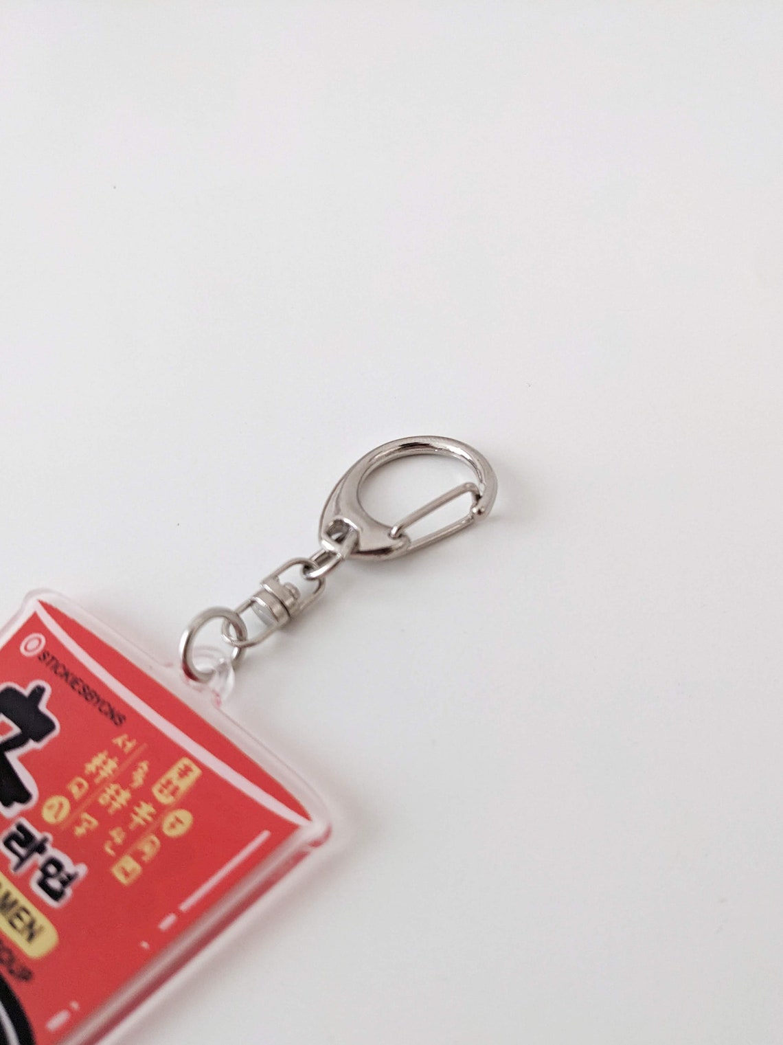 Shin Ramen Keychain | Instant Ramen | Korean Ramyun | Kawaii Double ...