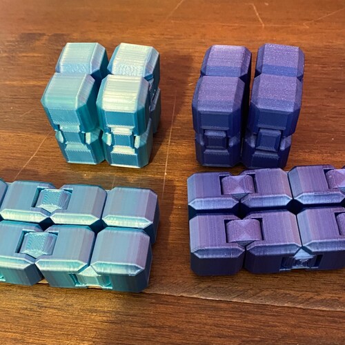 Infinity Cube Fidget Toy 3D Printed Infinity Cube Desk Toy - Etsy