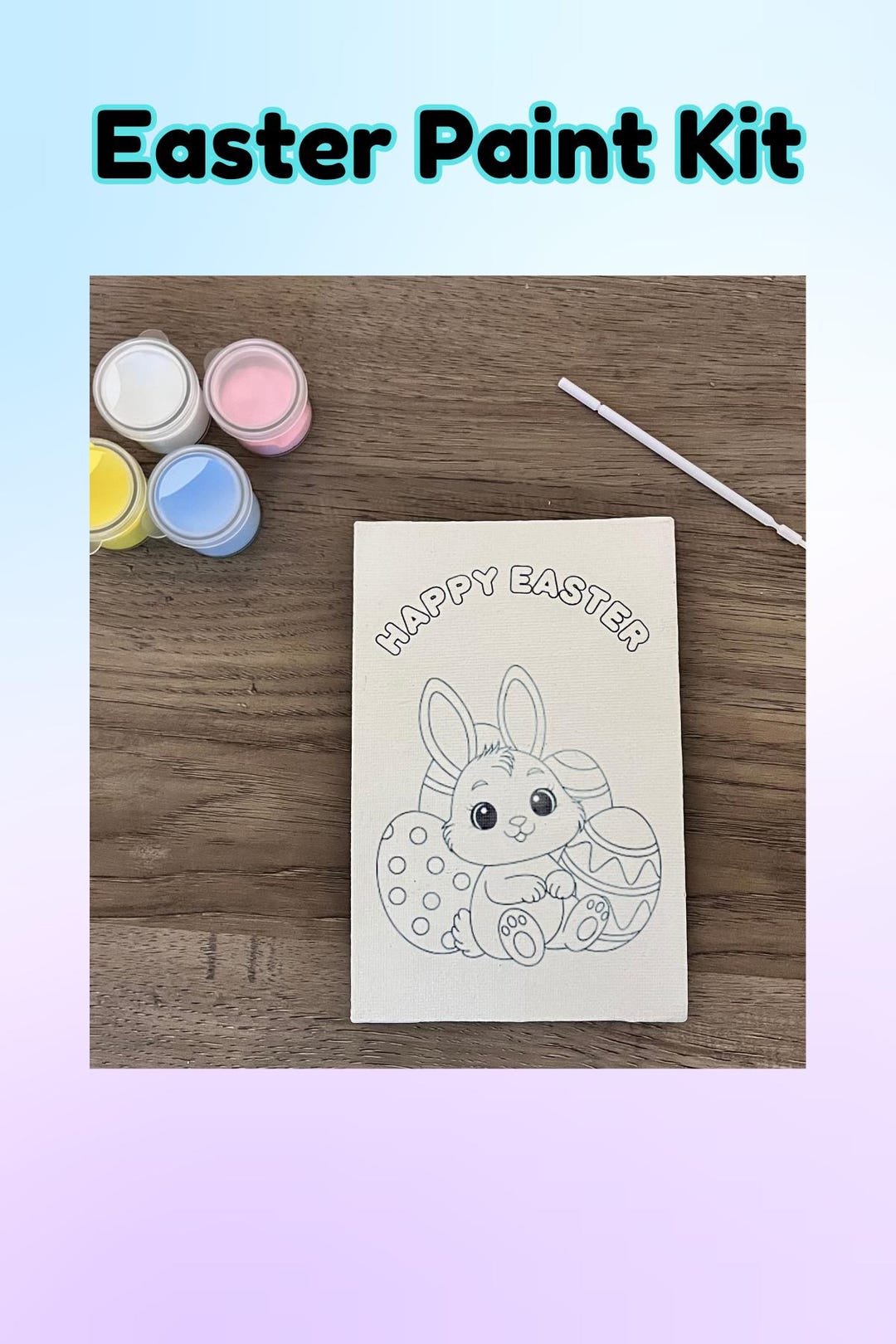 Easter-themed Paint Kit for Kids | Easter Bunny Painting Kit |creative ...
