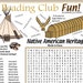 Native American Heritage Word Search Puzzle - First People - Indigenous ...