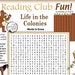 Life in the Colonies (american History) Printable Word Search Puzzle - Etsy
