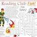 Fire Safety Printable Crossword Puzzle - Etsy