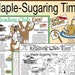 Maple Sugaring Time Traditions Printable Puzzle Activity - Etsy