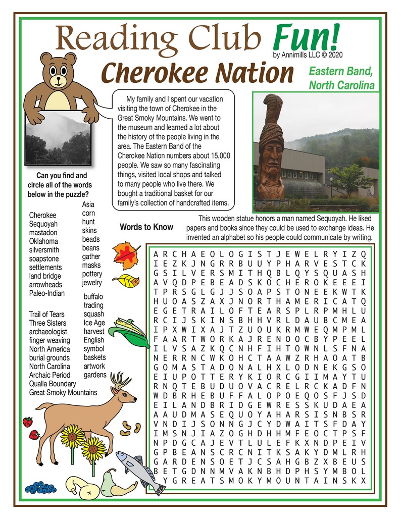 Cherokee Nation eastern Band Native American Heritage - Etsy