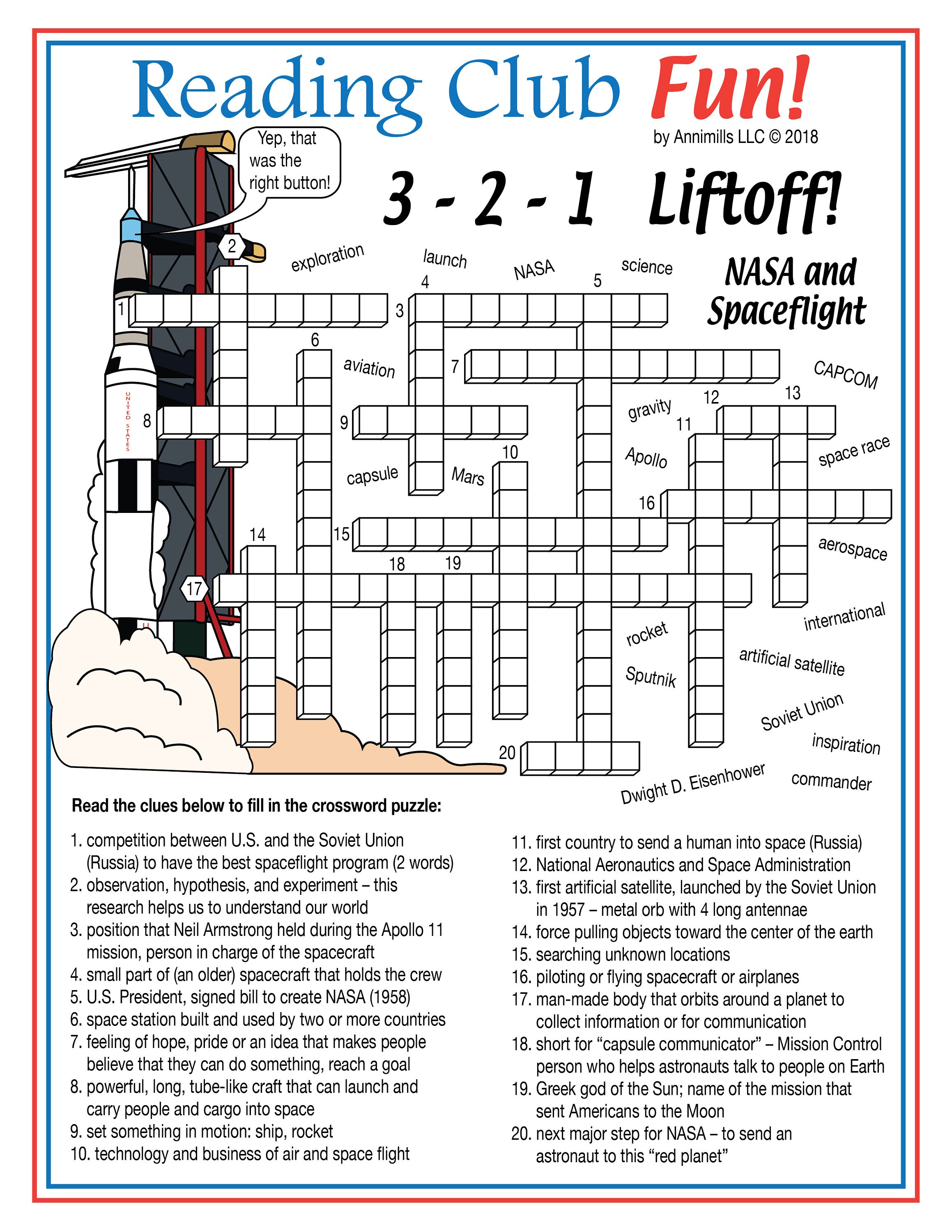 Exploring Space Printable Puzzle Bundle: NASA, Moon Landing, Astronauts ...