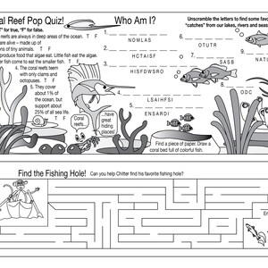 Fishing & Fish Fun – Vocabulary-rich Printable Activity Puzzle Pack ...