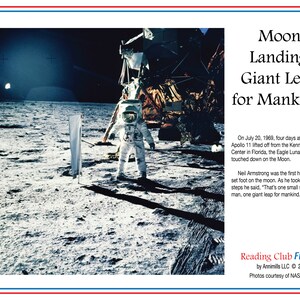 Apollo 11 Moon Landing – Printable Puzzles and Photo Set – With BONUS ...