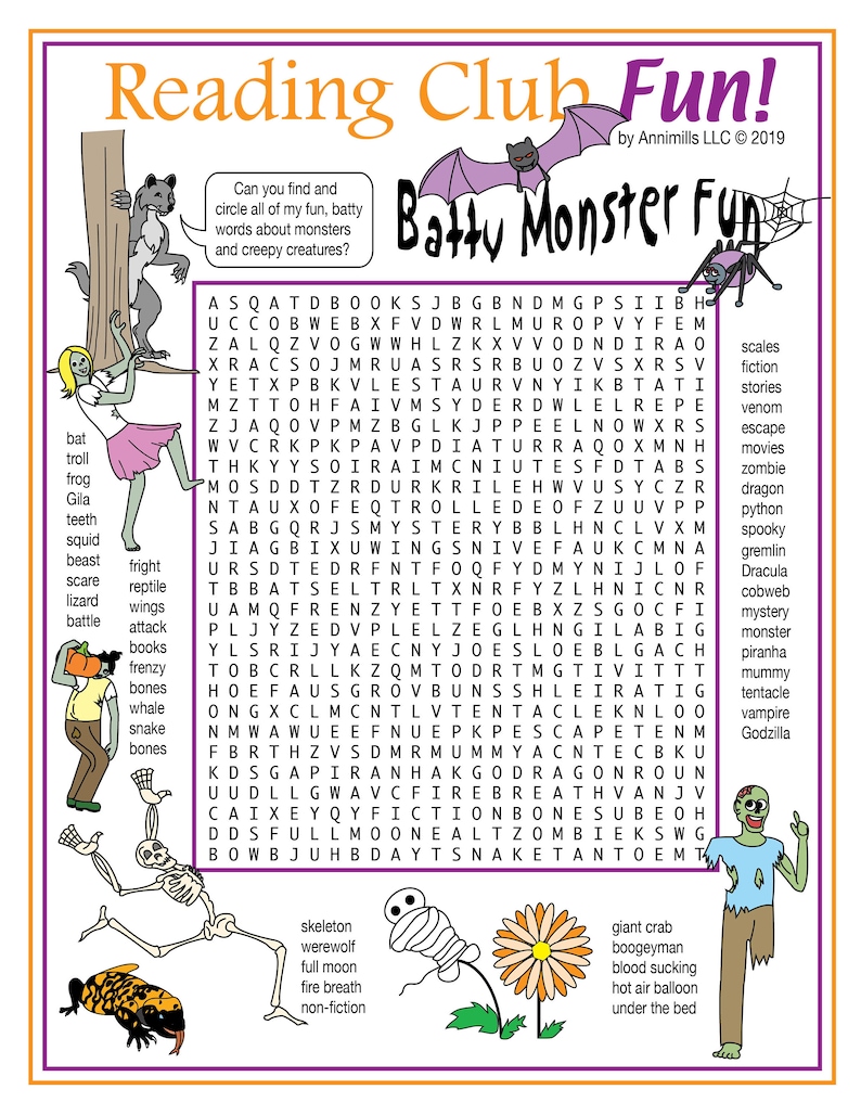 Halloween Activities Printable Bundle – Puzzles, Bingo, Crafts ...