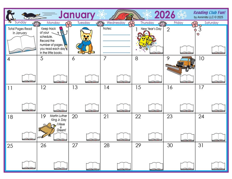 School Year Calendar 2025 - 2026 (editable) Printable Track Reading ...