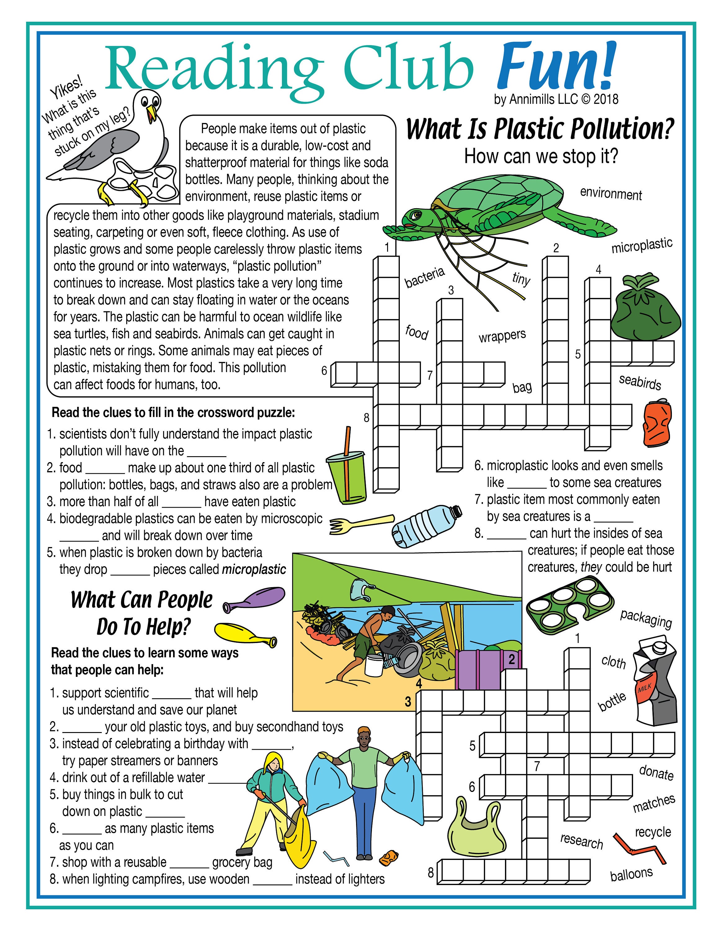 World of Oceans Activity Set Earth Day Printable Puzzles Activity - Etsy