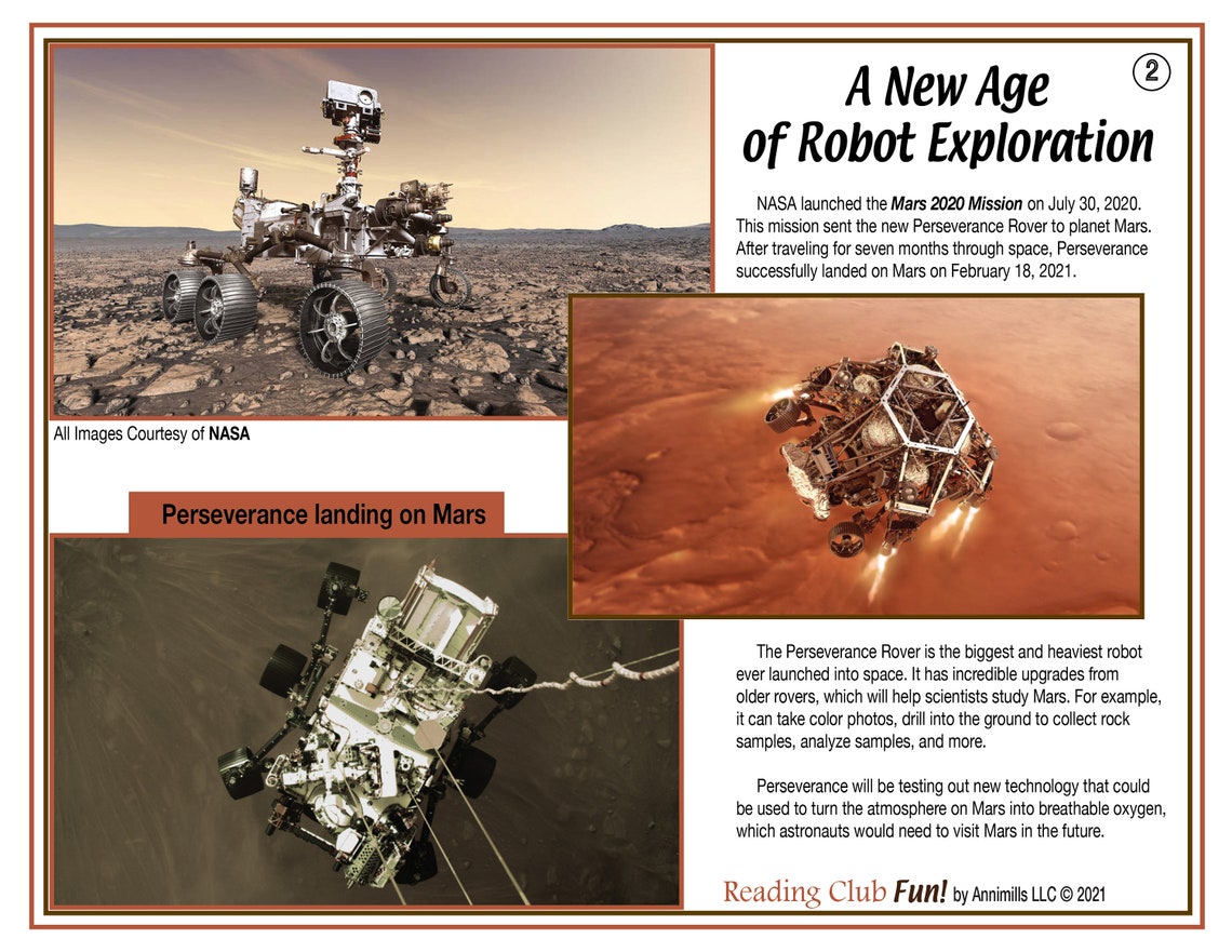 Future of Space Exploration NASA, Mars, Beyond Printable Puzzles With ...