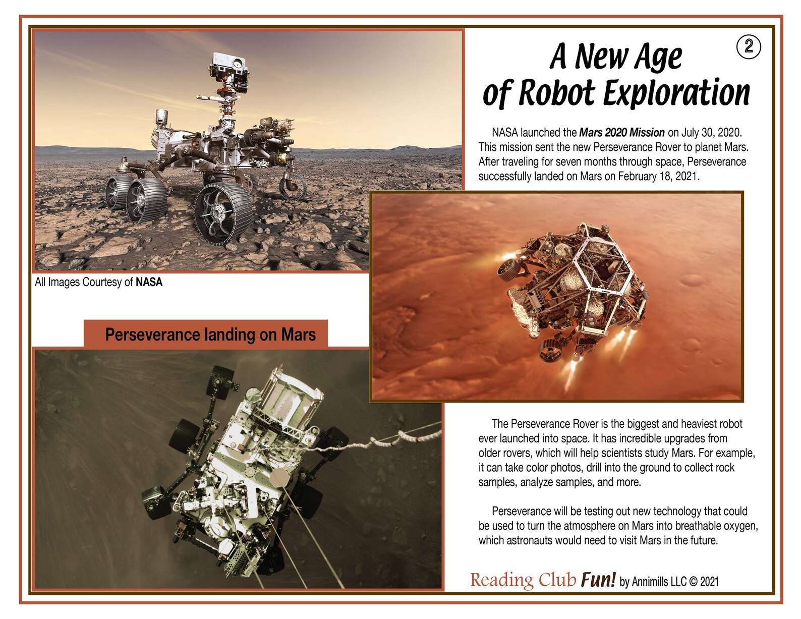 Future of Space Exploration NASA, Mars, Beyond Printable Puzzles With ...